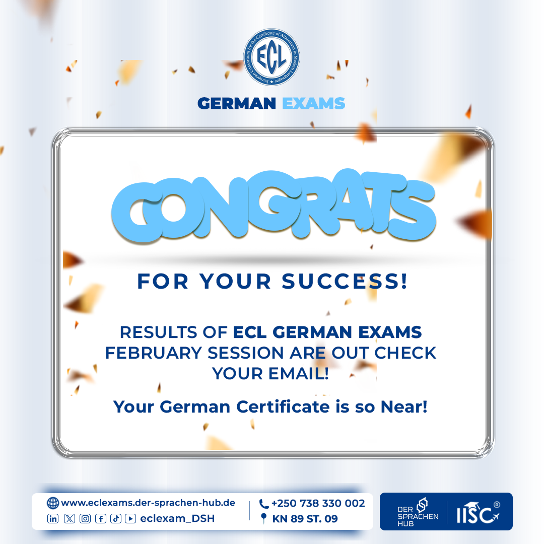 ECL GERMAN EXAMS - German Language examsCenter in Rwanda